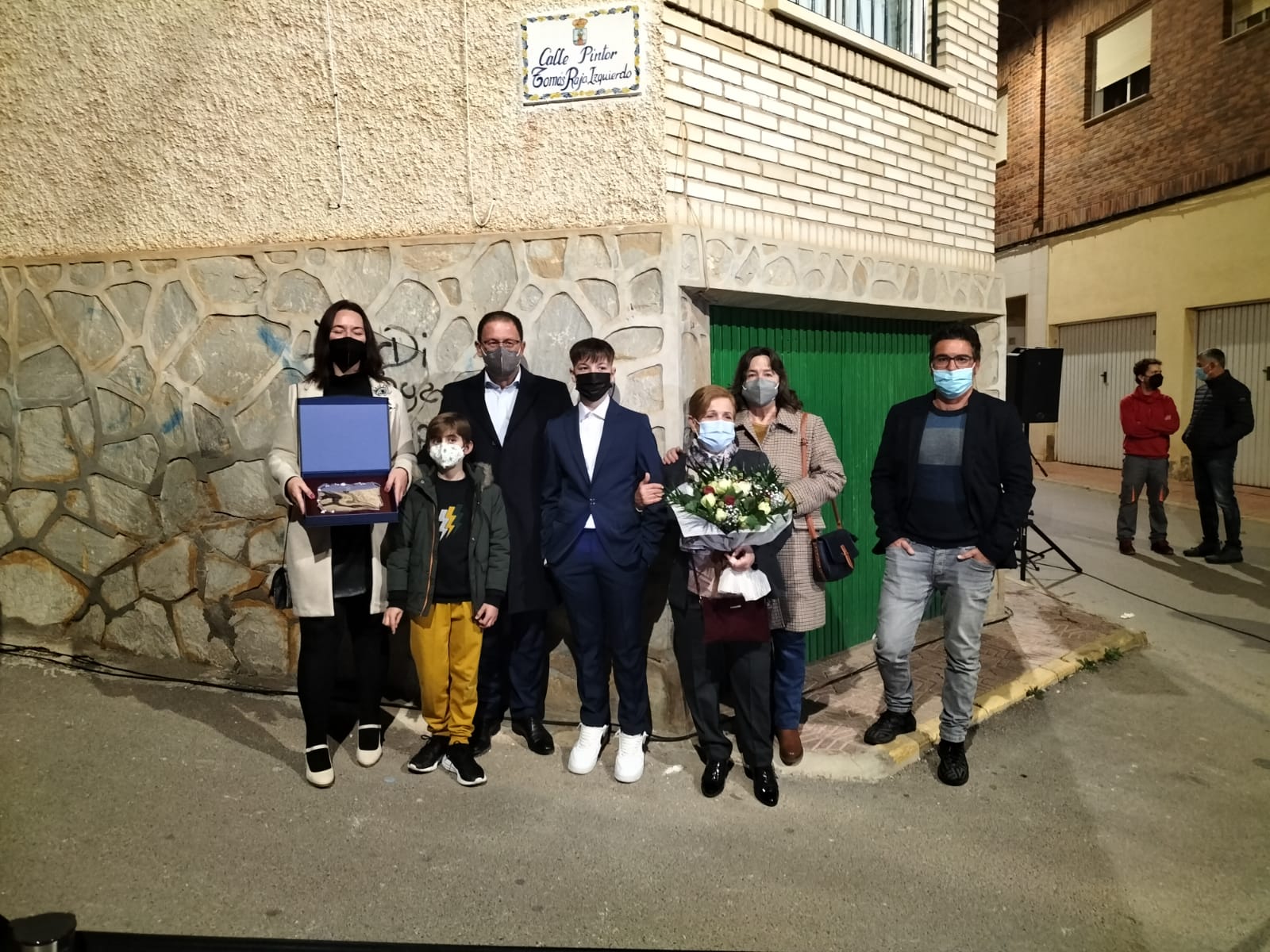 EL PINTOR MAZARRONERO TOMÁS RAJA YA CUENTA CON UNA CALLE EN SU HONOR