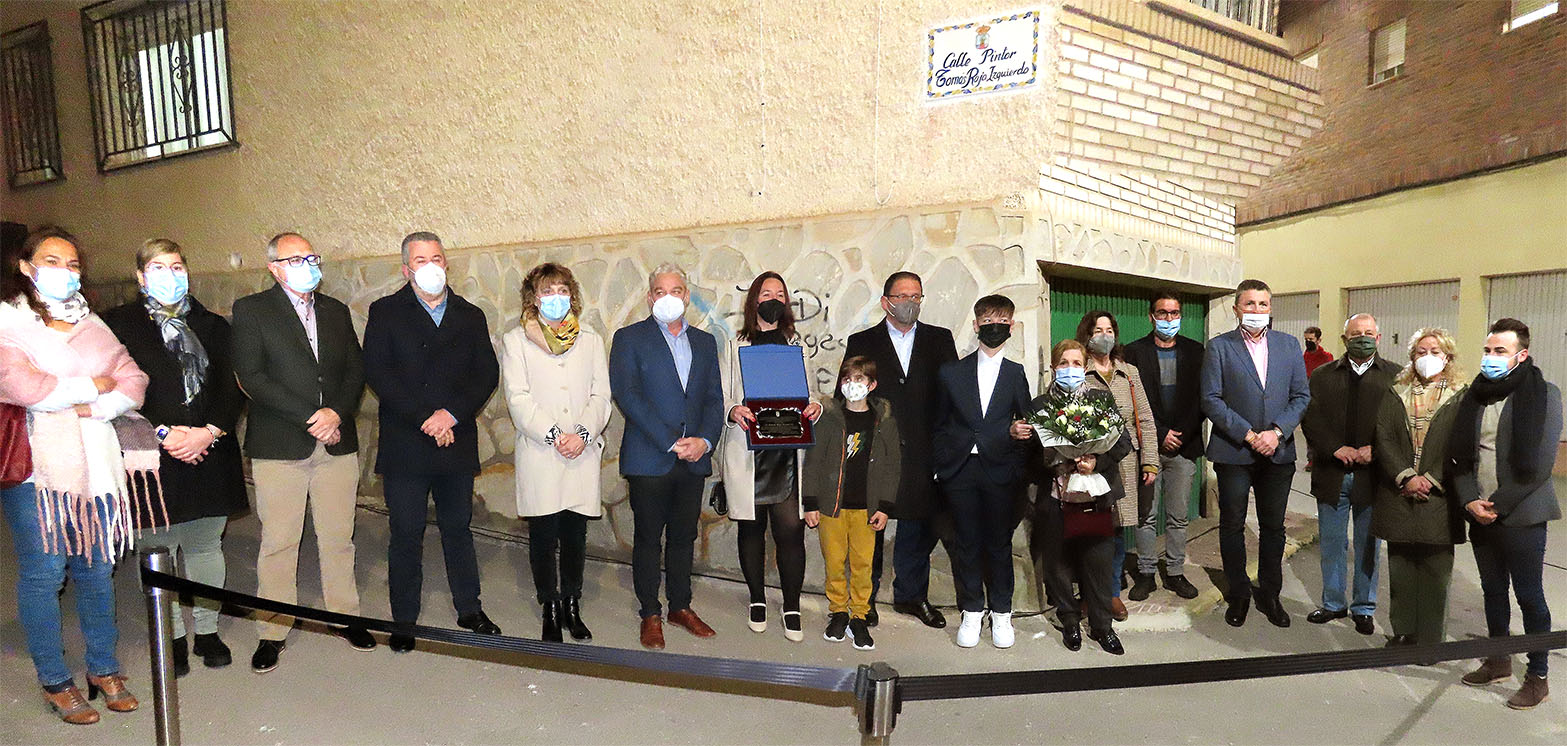 EL PINTOR MAZARRONERO TOMÁS RAJA YA CUENTA CON UNA CALLE EN SU HONOR