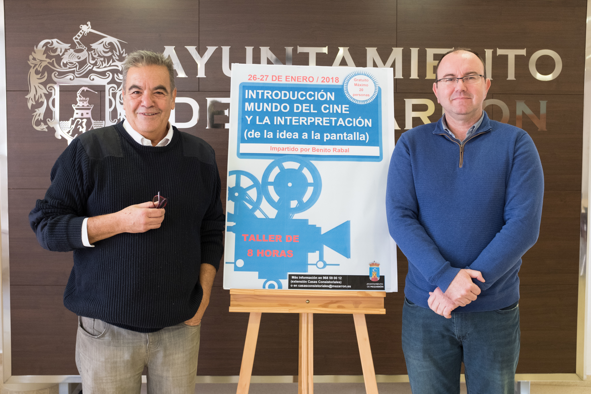 BENITO RABAL IMPARTIRÁ UN NUEVO CICLO GRATUITO DE TALLERES CINEMATOGRÁFICOS