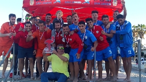 TRIUNFO DEL PLAYAS DE MAZARRÓN EN EL BEACH SOCCER MAR MENOR CUP