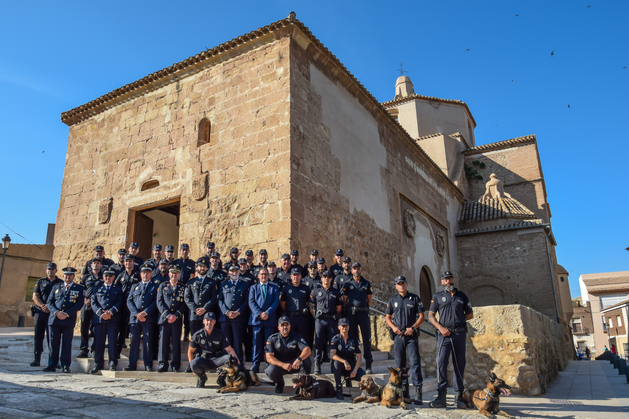 LA POLICÍA LOCAL HONRA A SU PATRÓN, EL SAGRADO CORAZÓN DE JESÚS