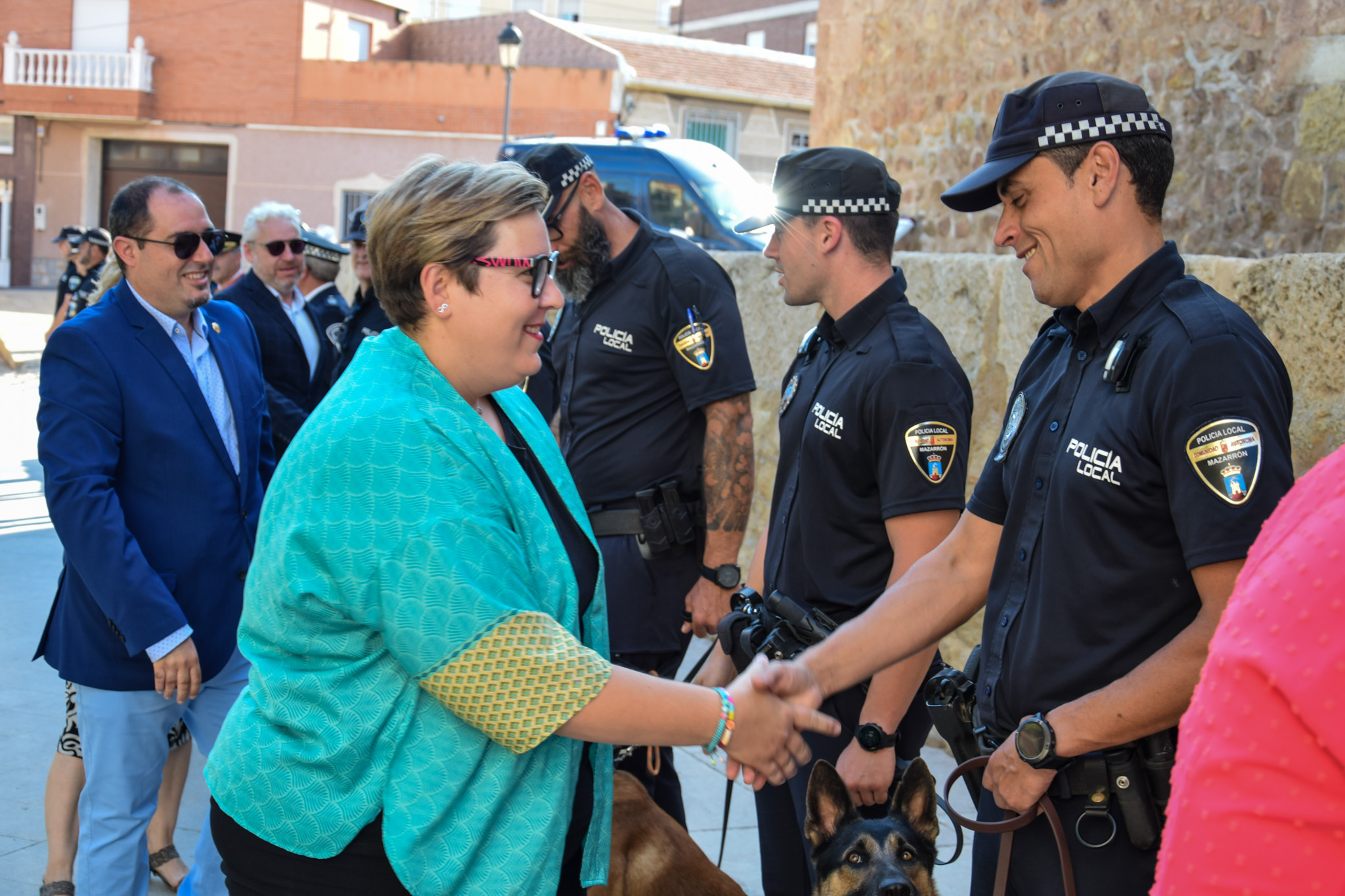 LA POLICÍA LOCAL HONRA A SU PATRÓN, EL SAGRADO CORAZÓN DE JESÚS